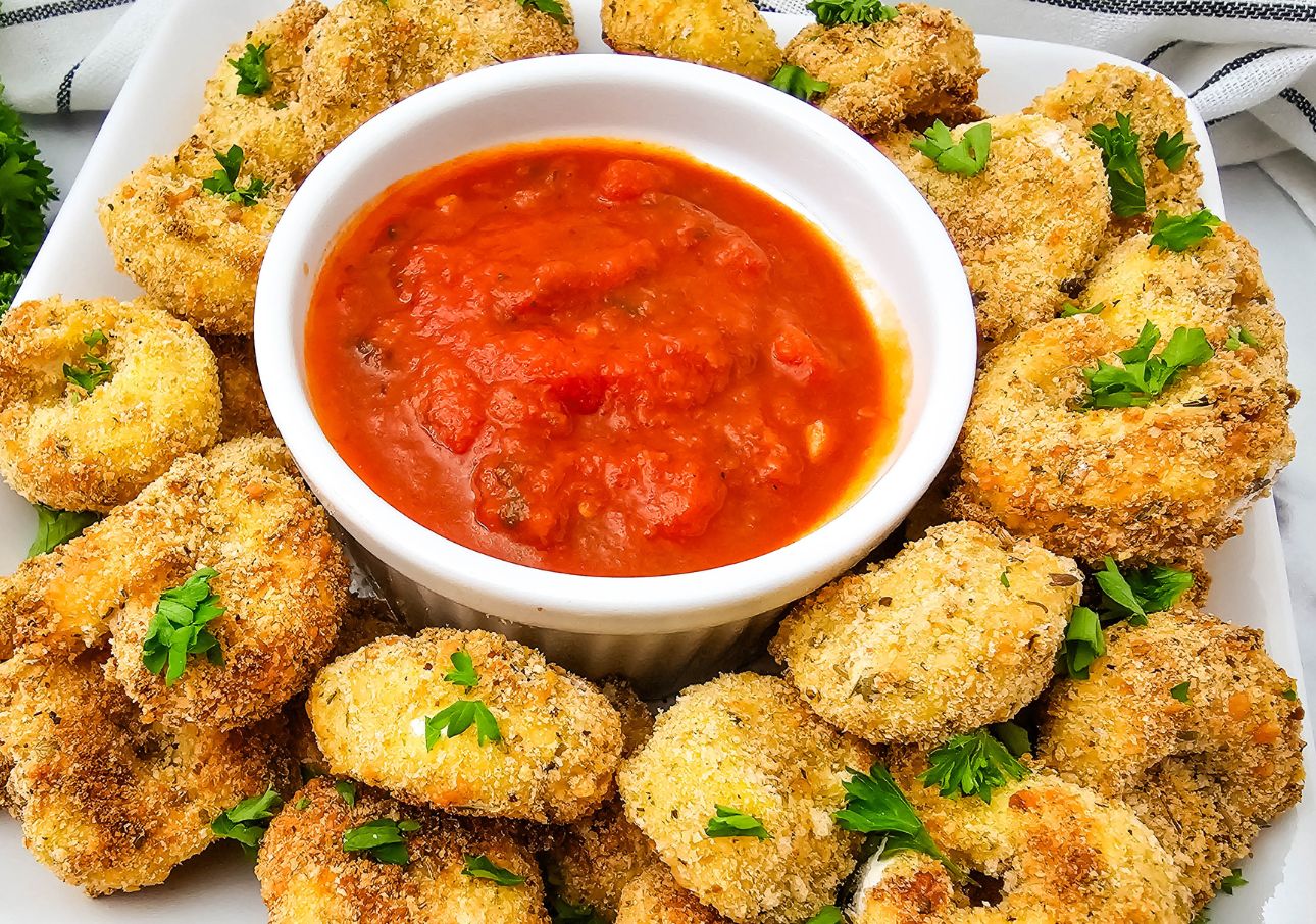 Crispy Parmesan Breaded Tortellini Bites with a Perfect Crunch ...